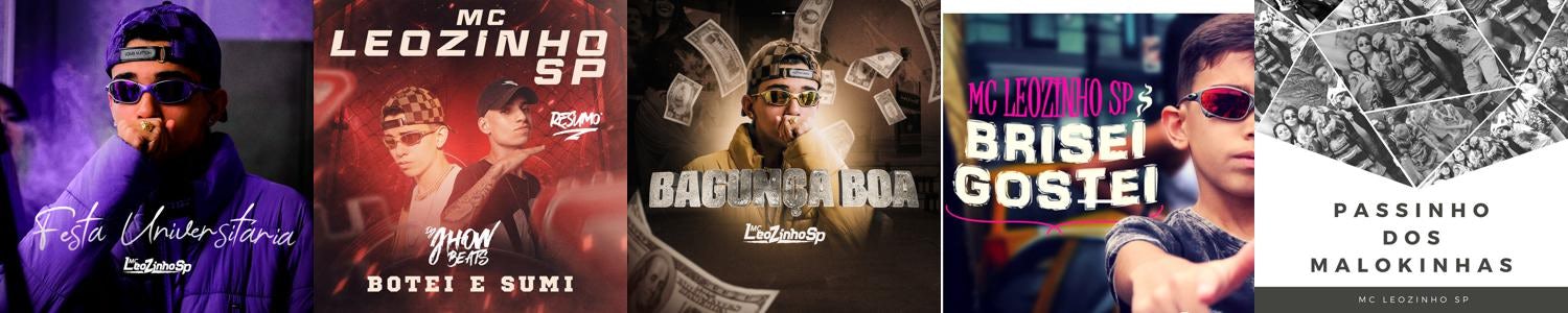 MC Leozinho SP Store: Official Merch & Vinyl