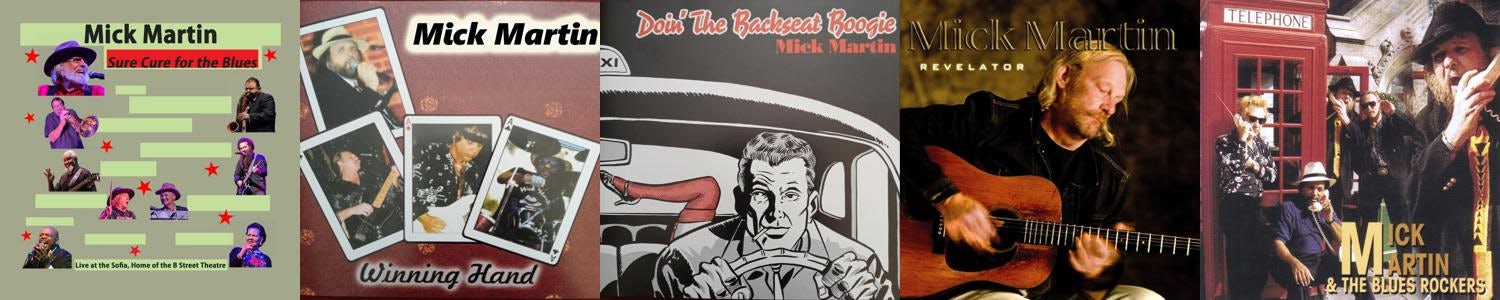 Mick Martin Store: Official Merch & Vinyl