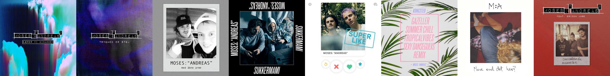 Moses: "Andreas" Store: Official Merch & Vinyl