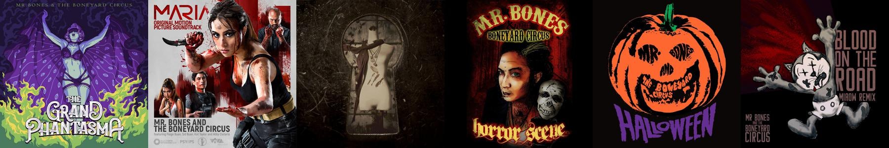 Mr Bones and The Boneyard Circus Store: Official Merch & Vinyl