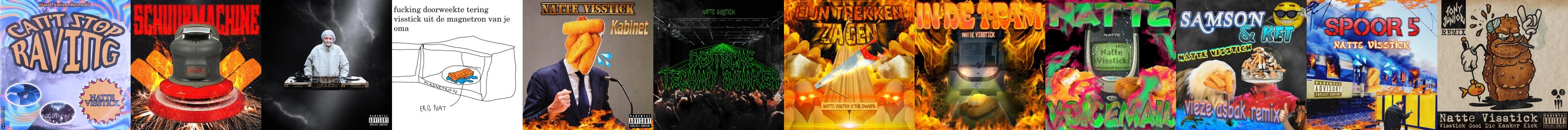 Natte Visstick Store: Official Merch & Vinyl