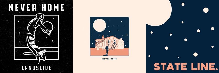 Never Home Store: Official Merch & Vinyl
