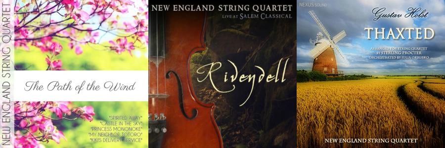 New England String Quartet Store: Official Merch & Vinyl