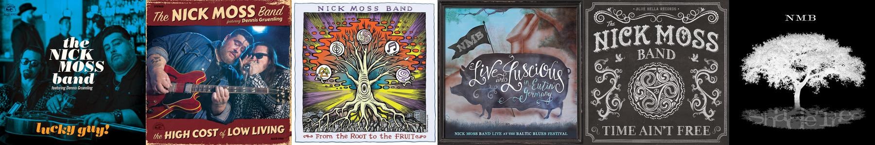 Nick Moss Band Store: Official Merch & Vinyl