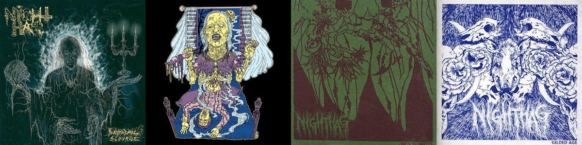 Night Hag Shirts, Night Hag Merch, Night Hag Hoodies, Night Hag Vinyl ...