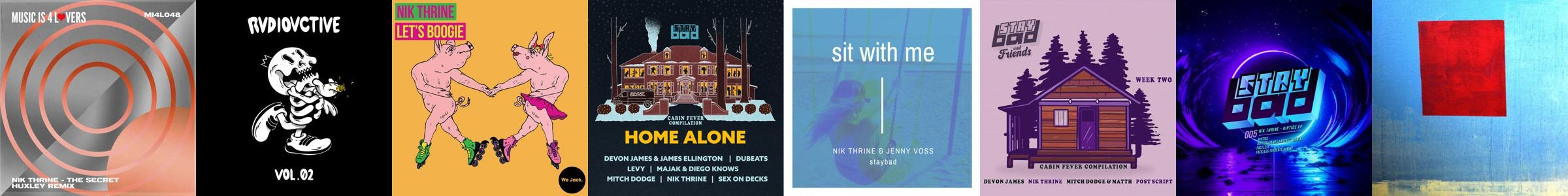 Nik Thrine Store: Official Merch & Vinyl