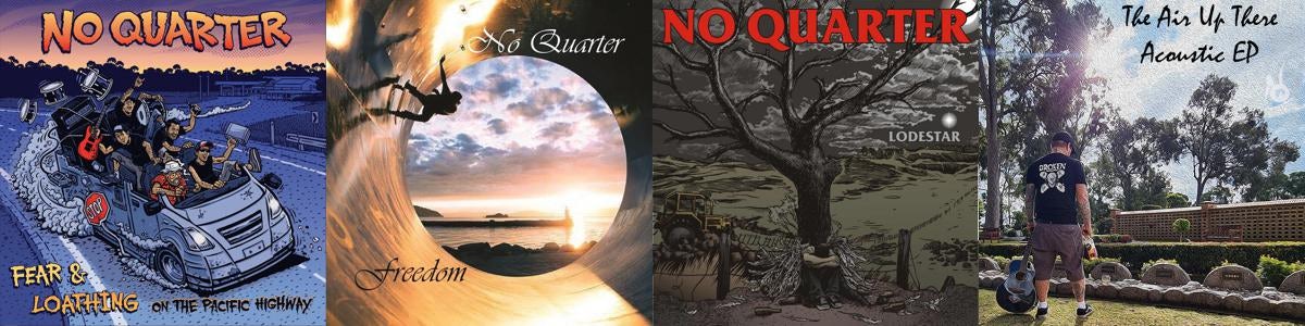 No Quarter Store: Official Merch & Vinyl