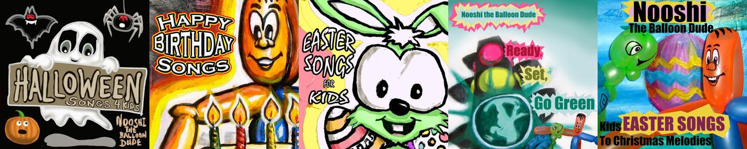 Nooshi The Balloon Dude Store: Official Merch & Vinyl