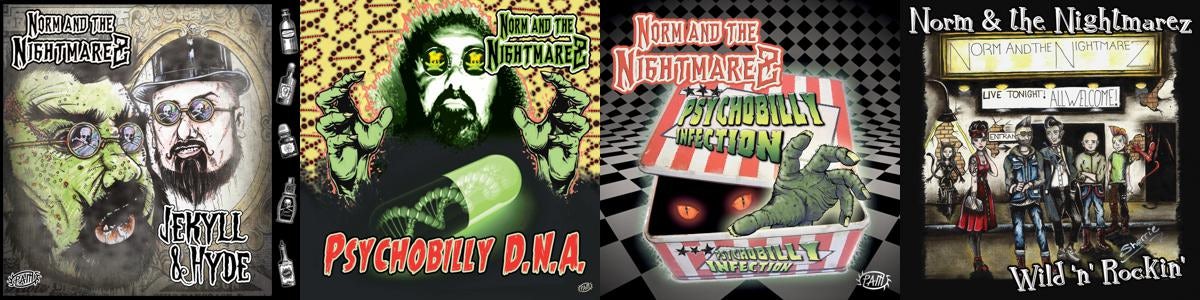 Norm & the Nightmarez Store: Official Merch & Vinyl