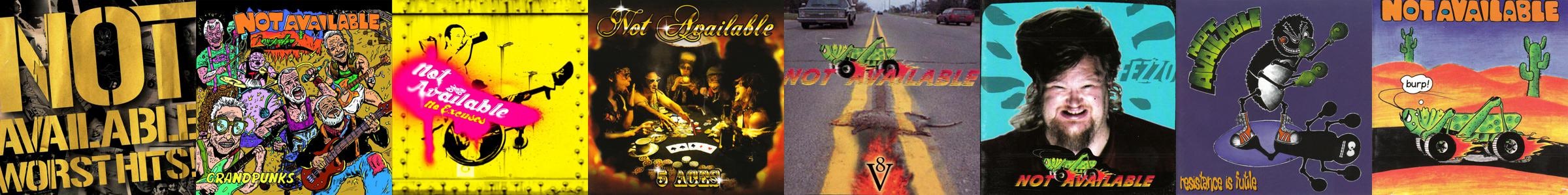 Not Available Store: Official Merch & Vinyl