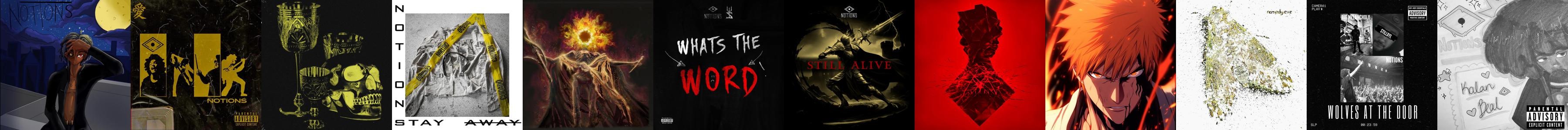 Notions Store: Official Merch & Vinyl