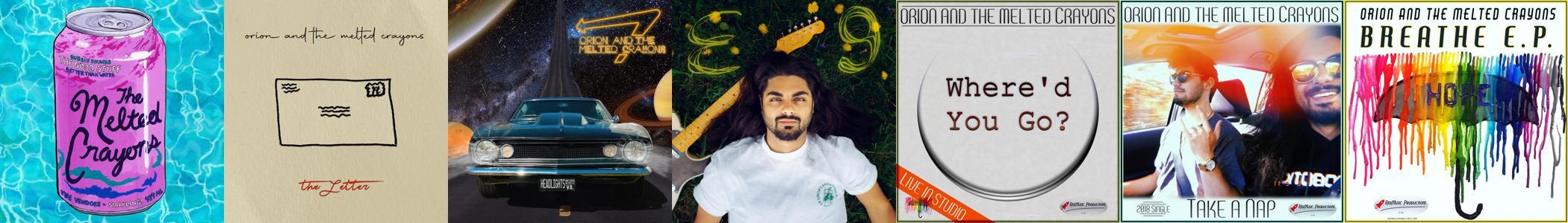 Orion and the Melted Crayons Store: Official Merch & Vinyl