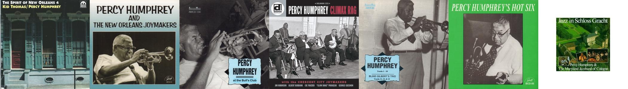 Percy Humphrey Store: Official Merch & Vinyl