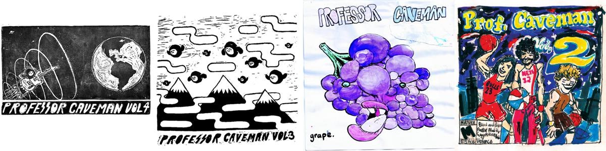 Professor Caveman Store: Official Merch & Vinyl