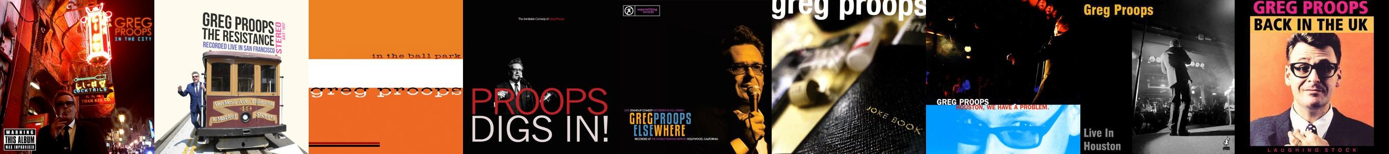 Greg Proops Store: Official Merch & Vinyl