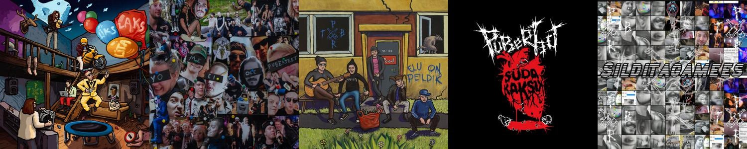 Puberteet Store: Official Merch & Vinyl