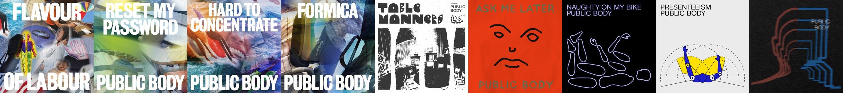 Public Body Store: Official Merch & Vinyl