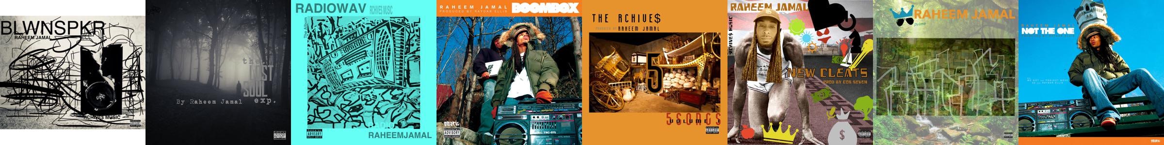 Raheem Jamal Store: Official Merch & Vinyl