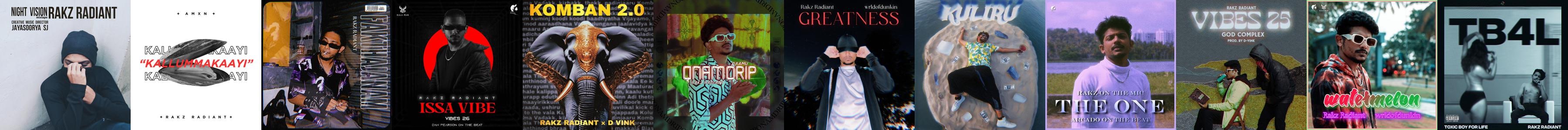 Rakz Radiant Store: Official Merch & Vinyl