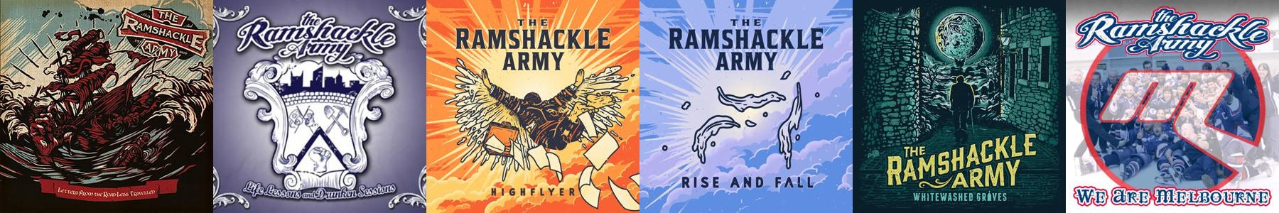 The Ramshackle Army Store: Official Merch & Vinyl