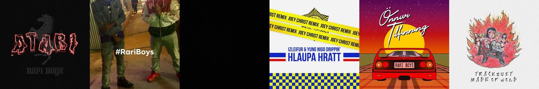 Rari Boys Store: Official Merch & Vinyl