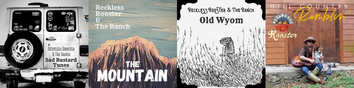 Reckless Rooster & The Ranch Store: Official Merch & Vinyl