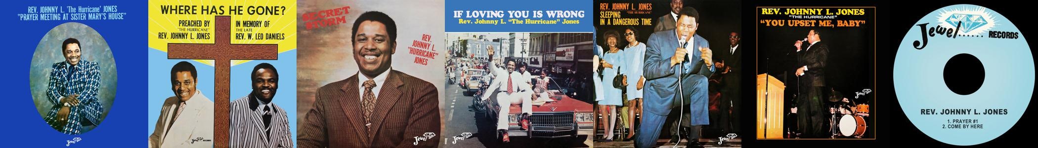Rev. Johnny L. Jones Store: Official Merch & Vinyl