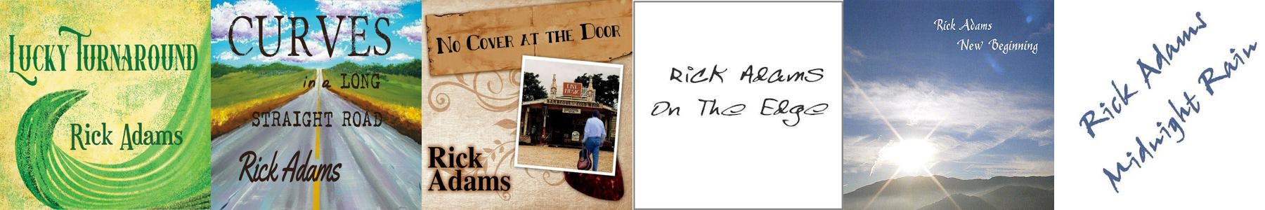 Rick Adams Store: Official Merch & Vinyl