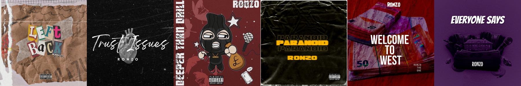 Ronzo Store: Official Merch & Vinyl