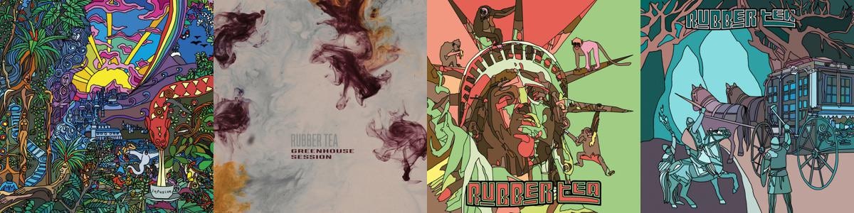 Rubber Tea Store: Official Merch & Vinyl