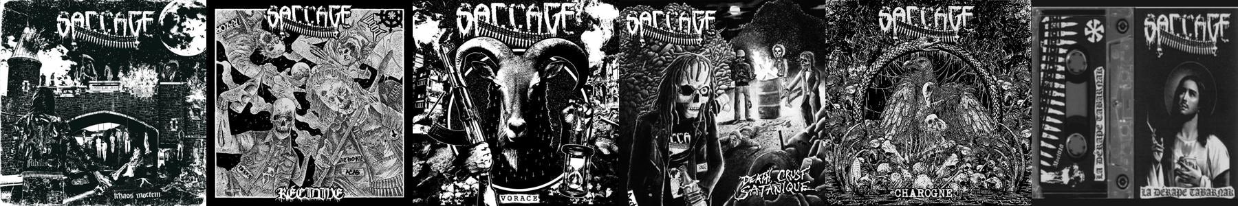 Saccage Shirts, Saccage Merch, Saccage Hoodies, Saccage vinyl records ...