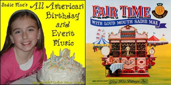 Sadie Mae Carousel Band Organ Store: Official Merch & Vinyl