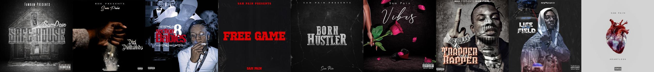 Sam Pain Store: Official Merch & Vinyl