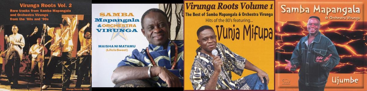 Samba Mapangala & Orchestra Virunga Store: Official Merch & Vinyl