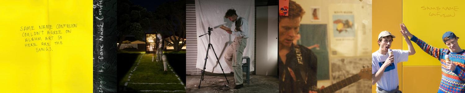 Same Name Confusion Store: Official Merch & Vinyl