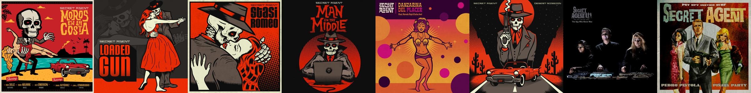 Secret Agent Store: Official Merch & Vinyl