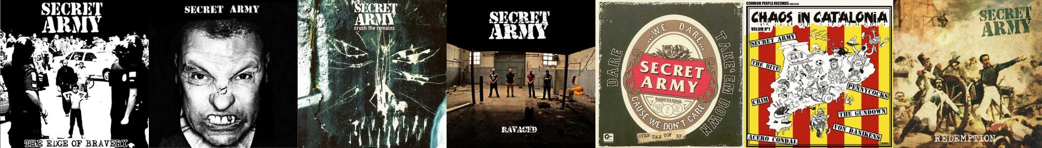 Secret Army Store: Official Merch & Vinyl
