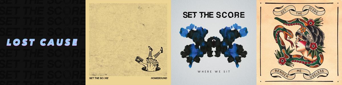 Set The Score Store: Official Merch & Vinyl