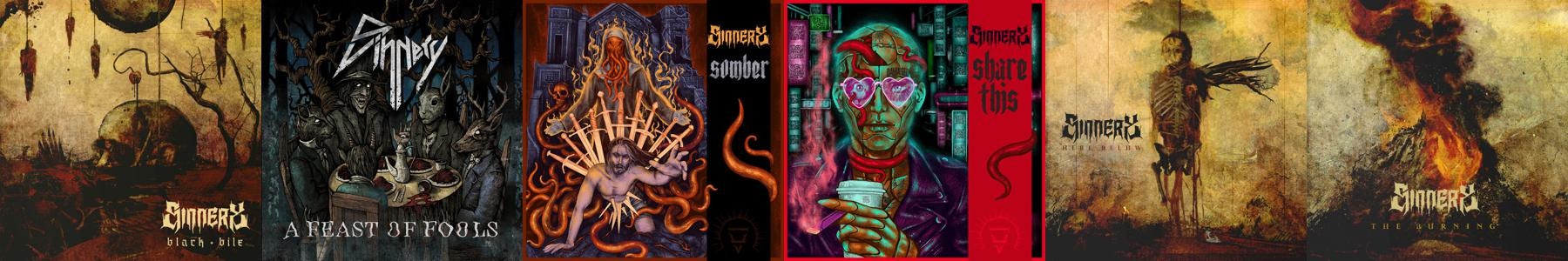 Sinnery Store: Official Merch & Vinyl
