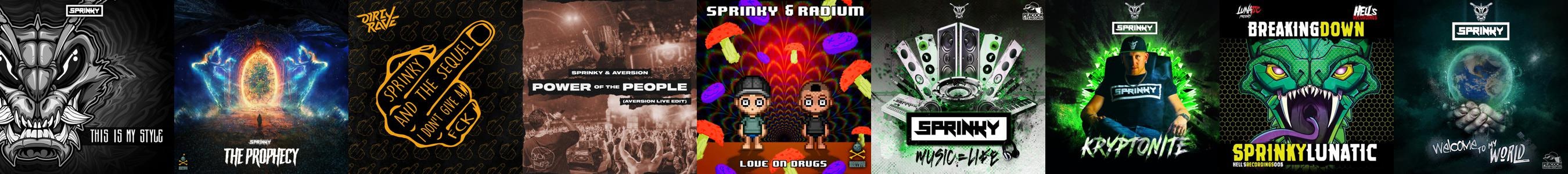 Sprinky Store: Official Merch & Vinyl