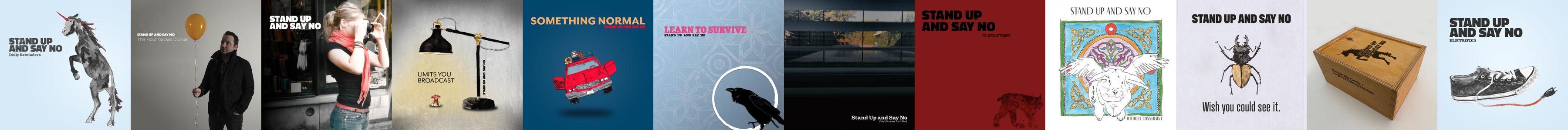 Stand up and Say No Store: Official Merch & Vinyl