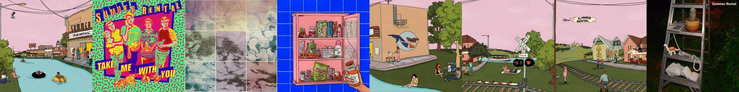 Summer Rental Store: Official Merch & Vinyl