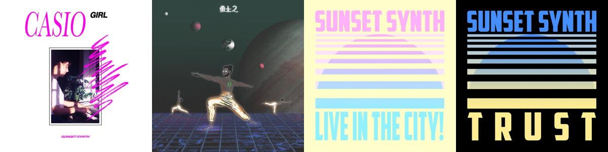 Sunset Synth Store: Official Merch & Vinyl