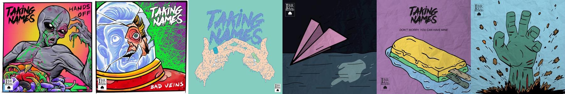 Taking Names Store: Official Merch & Vinyl