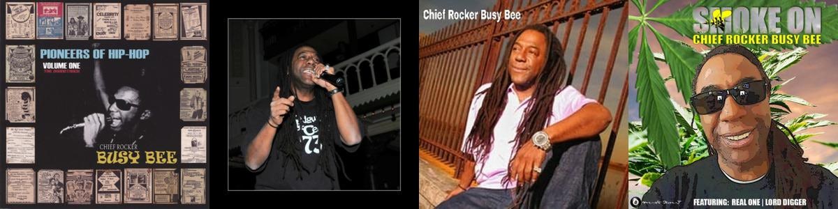 The Chief Rocker Busy Bee Store: Official Merch & Vinyl