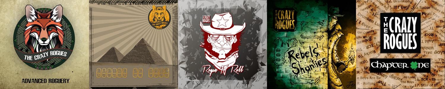 The Crazy Rogues Store: Official Merch & Vinyl