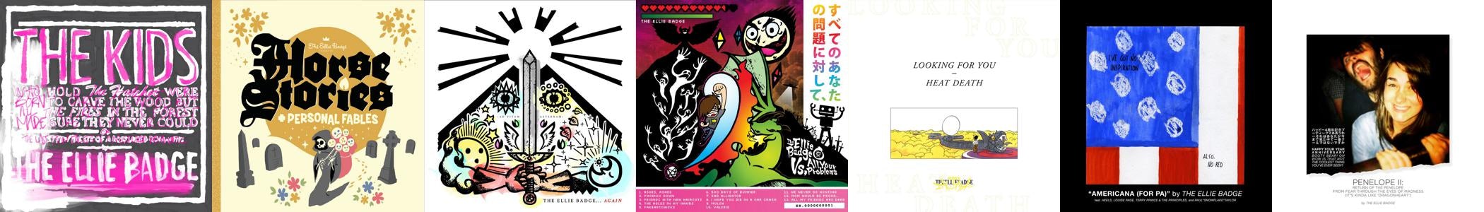 The Ellie Badge Store: Official Merch & Vinyl