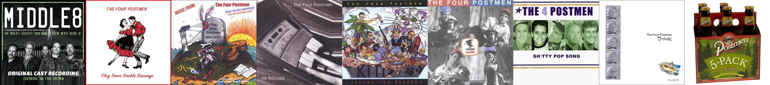 The Four Postmen Store: Official Merch & Vinyl