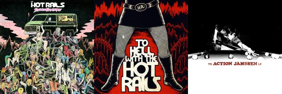 The Hot Rails Store: Official Merch & Vinyl