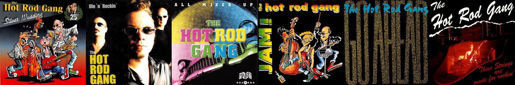 The Hot Rod Gang Store: Official Merch & Vinyl